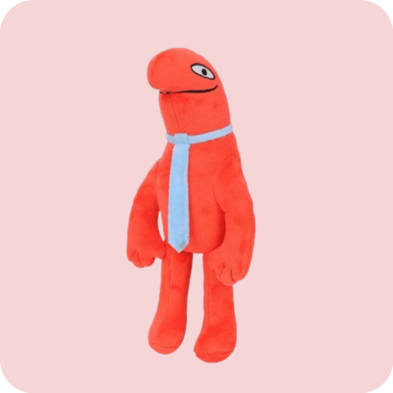 Allan Plush Allan Red Plush Smiling Friends Plush